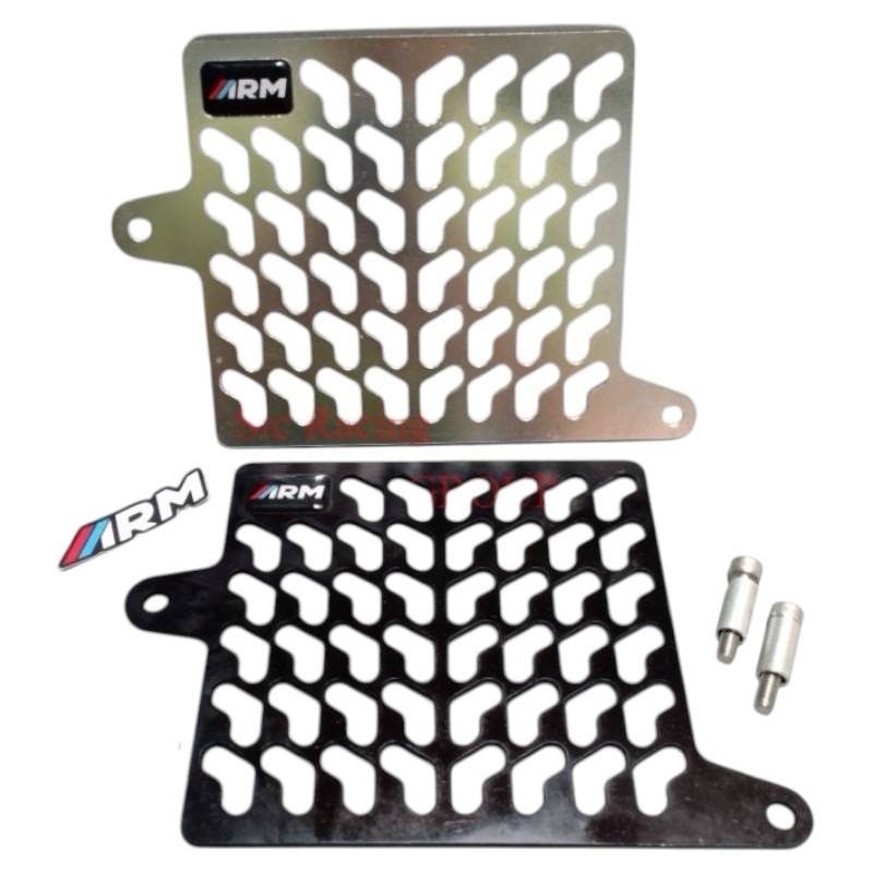 Pattern FULL CNC ARM radiator Cover Honda Vario PCX ADV 125 & 150 Arumi ...