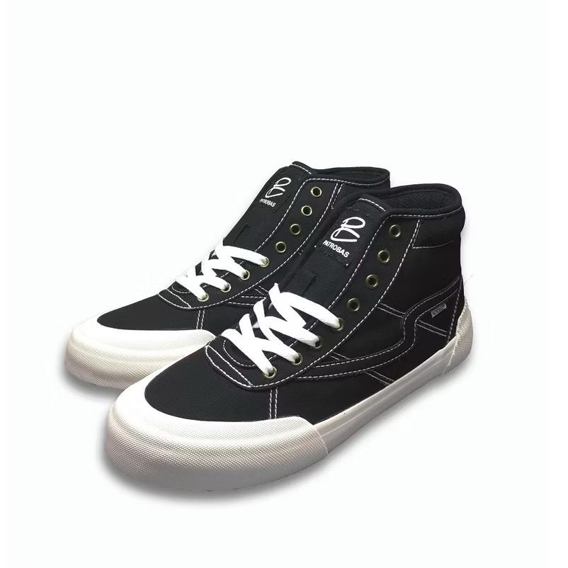 Patrobas Equip High Black white | Shopee Philippines