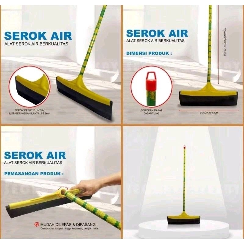 Floor Wiper / Water Sewer / Rubber Water Push | Shopee Philippines