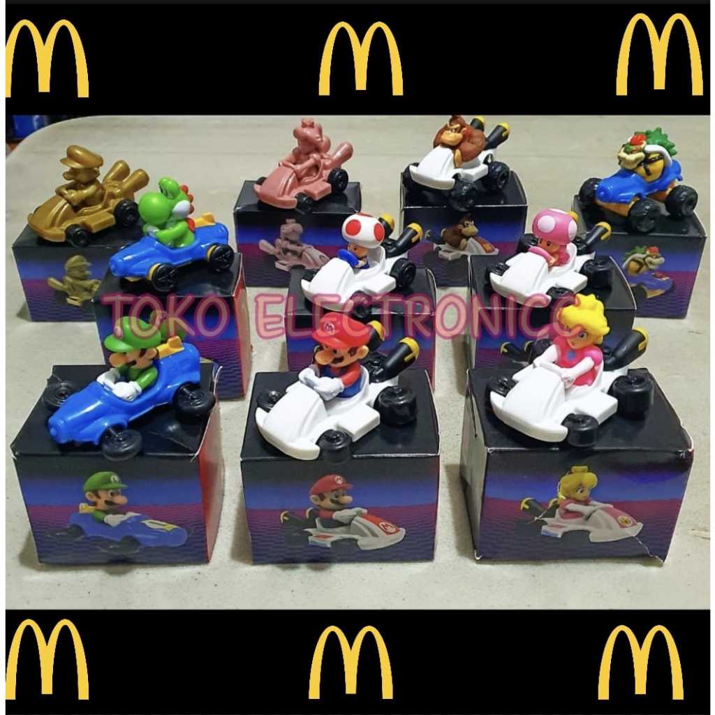 Happy Meal Mcd Mcdonalds Mario Kart 2024 | Shopee Philippines