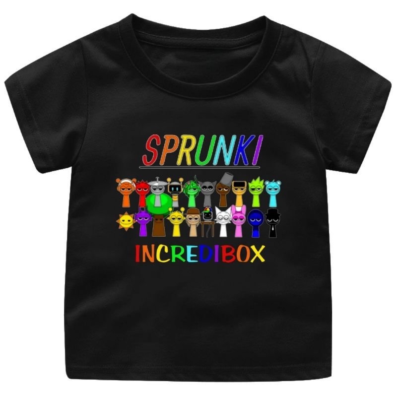 Sprunki Incredibox T-Shirts for Girls and Boys and Adults | Shopee ...
