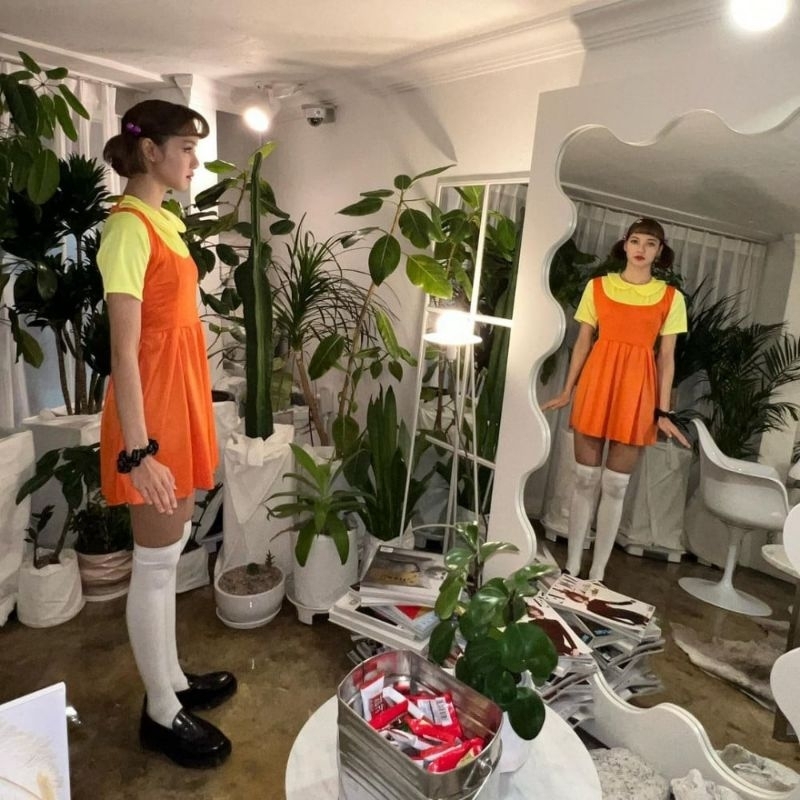 Cosplay SQUID GAME DRESS COSTUME | Shopee Philippines