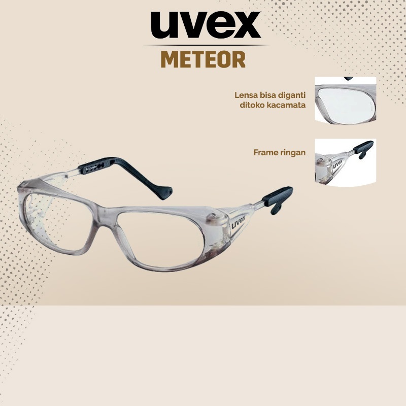 Uvex Meteor Safety Glasses Clear 9134005 | Shopee Philippines