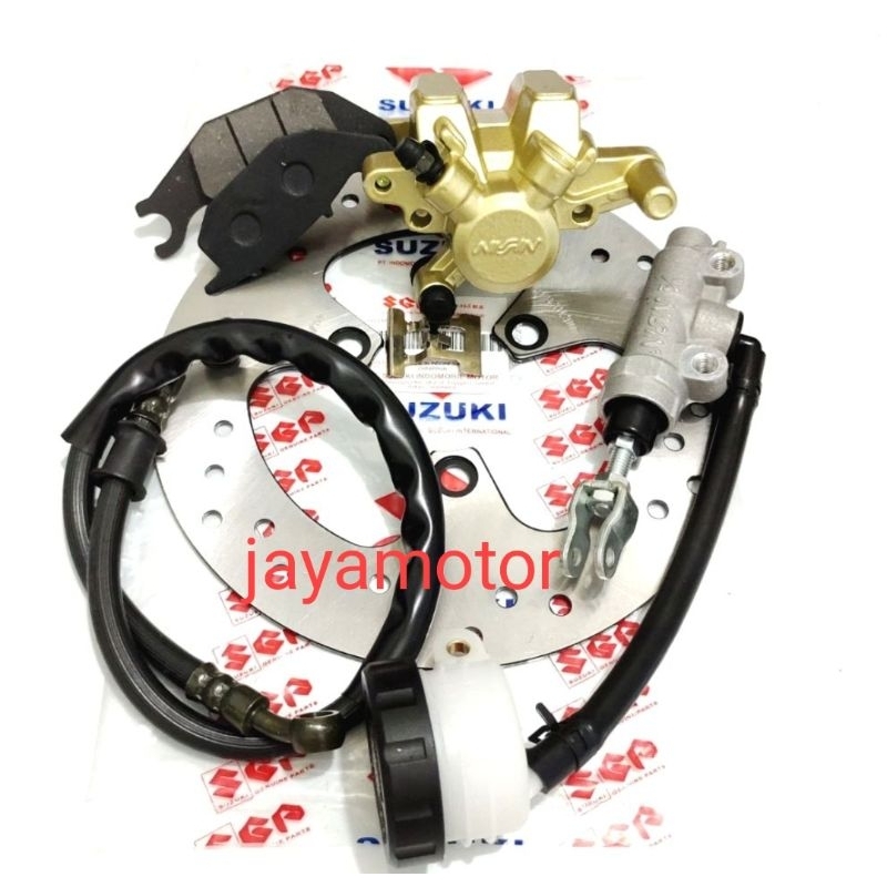 Disc+brake hose+brake master set+rear caliper Suzuki Shogun 125 FL, Shogun 125 Sp, Shogun NR ...
