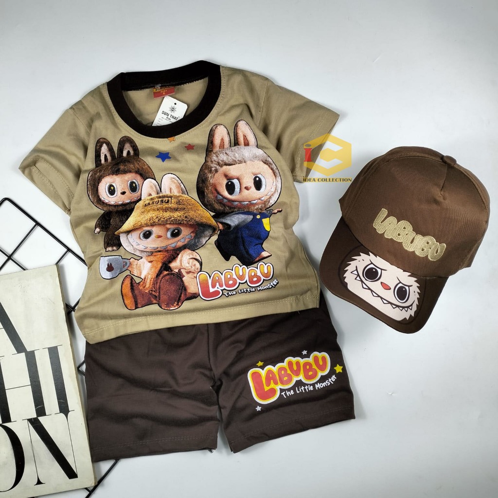 Idc Viral Labubu Monster Clothes Set for Boys Ages 1-10 Years Premium ...