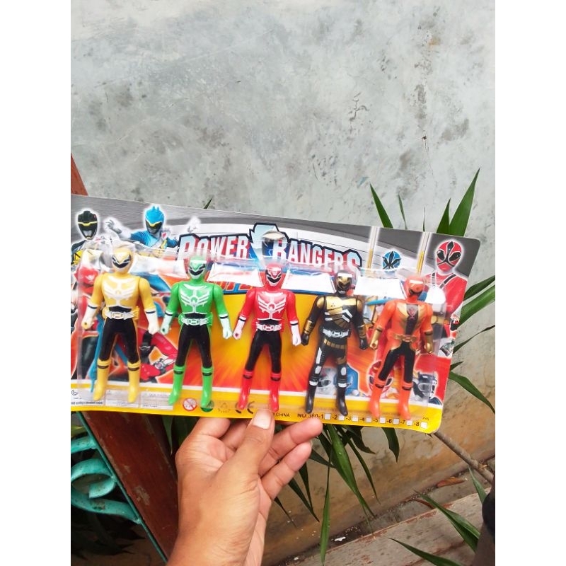 1 Set of Power Ranger Toys | Shopee Philippines