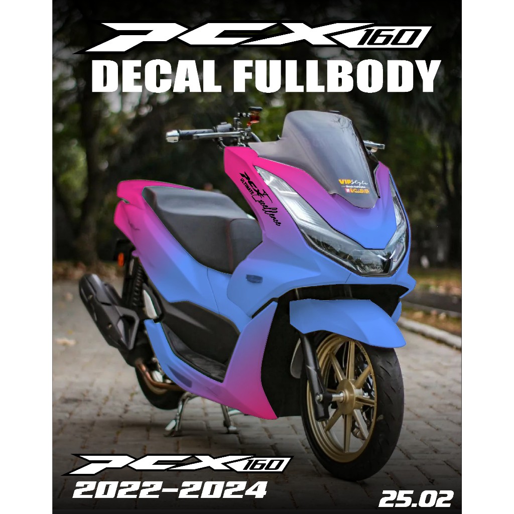 LATEST DECAL PCX 160 YEAR 2022 2023 2024 PCX 160 FULL BODYPCX 160 ...