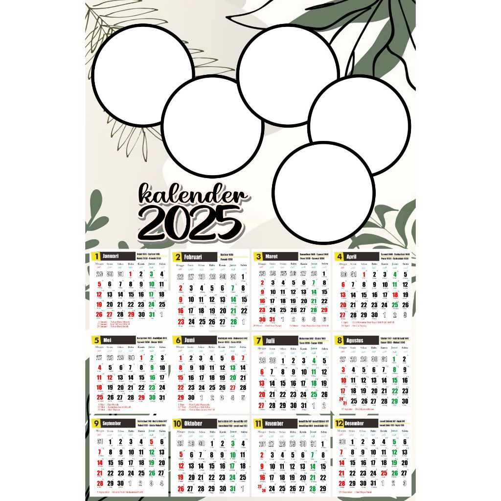 Custom 2025 calendar with aesthetic kpop motifs | Shopee Philippines