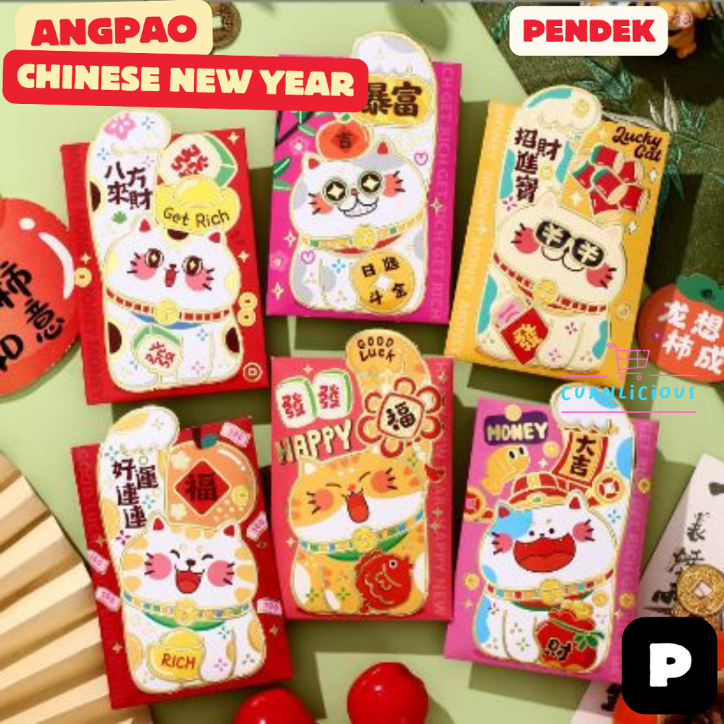 Modern Cute Chinese New Year Angpao 2025 (General) | Shopee Philippines