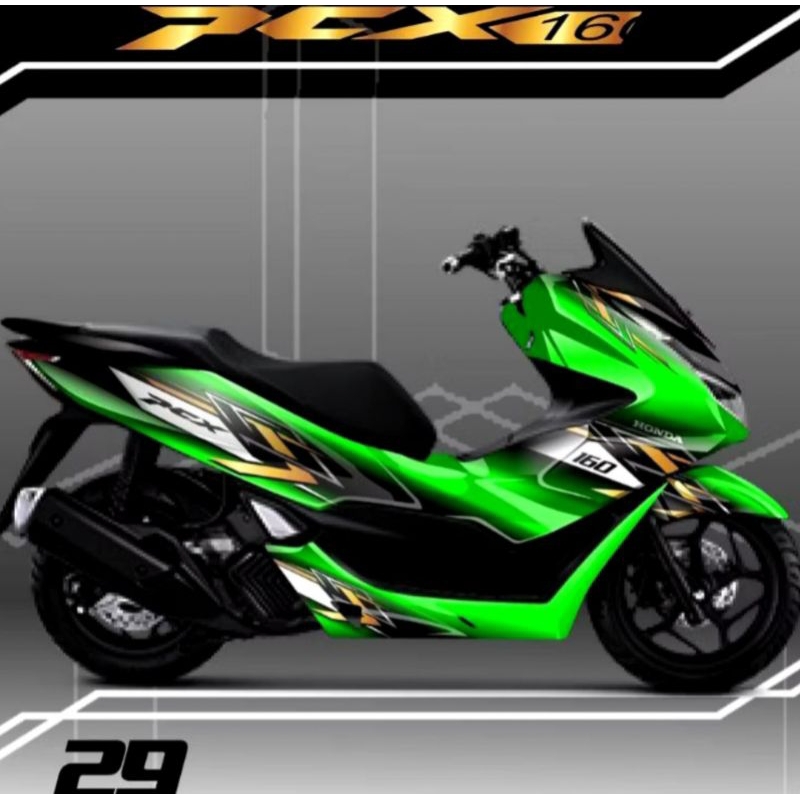 Honda pcx 160 / 150 decal Sticker Variations full body Sticker Premium ...