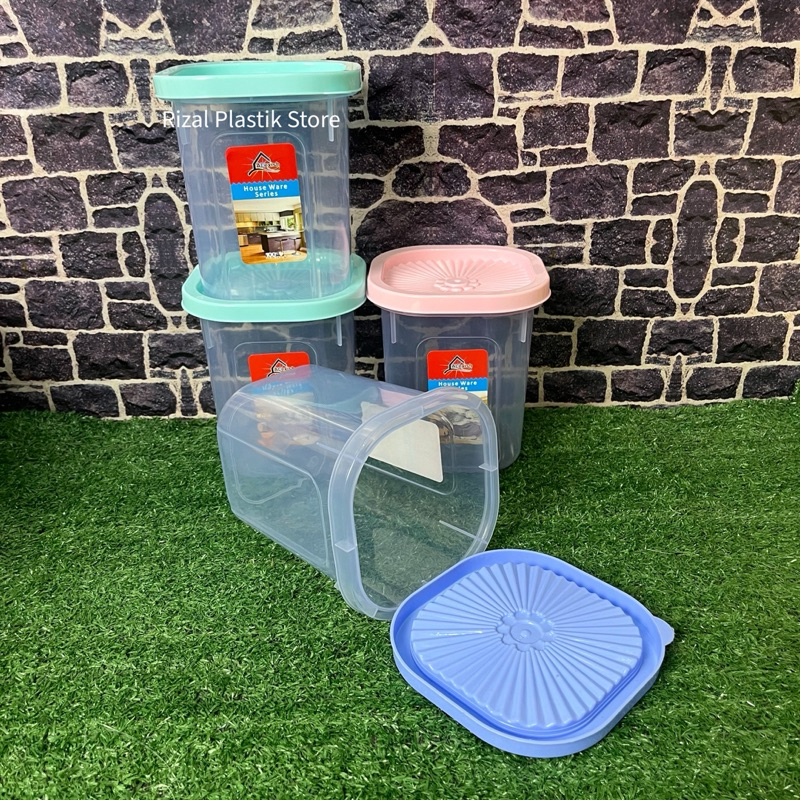 (6 PCS) YURA & YURO JARS | ROUND JAR | SQUARE JAR | ORIGINAL PLASTIC ...