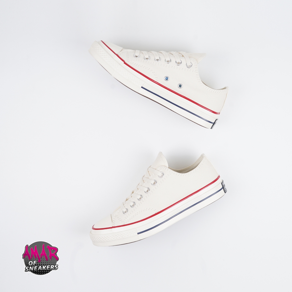 (AMR) Converse 70s low Parchment White Sneakers | Shopee Philippines
