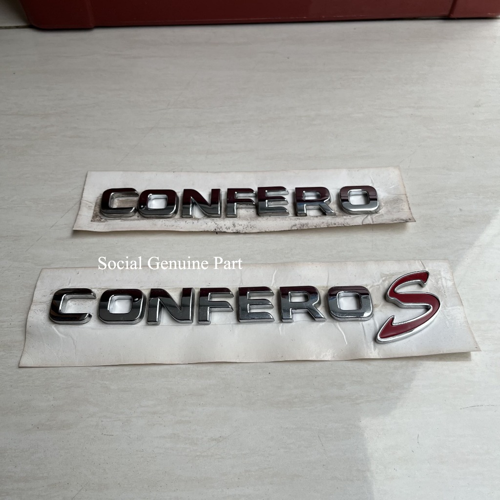 Original wuling Confero and Confero S writing emblems | Shopee Philippines