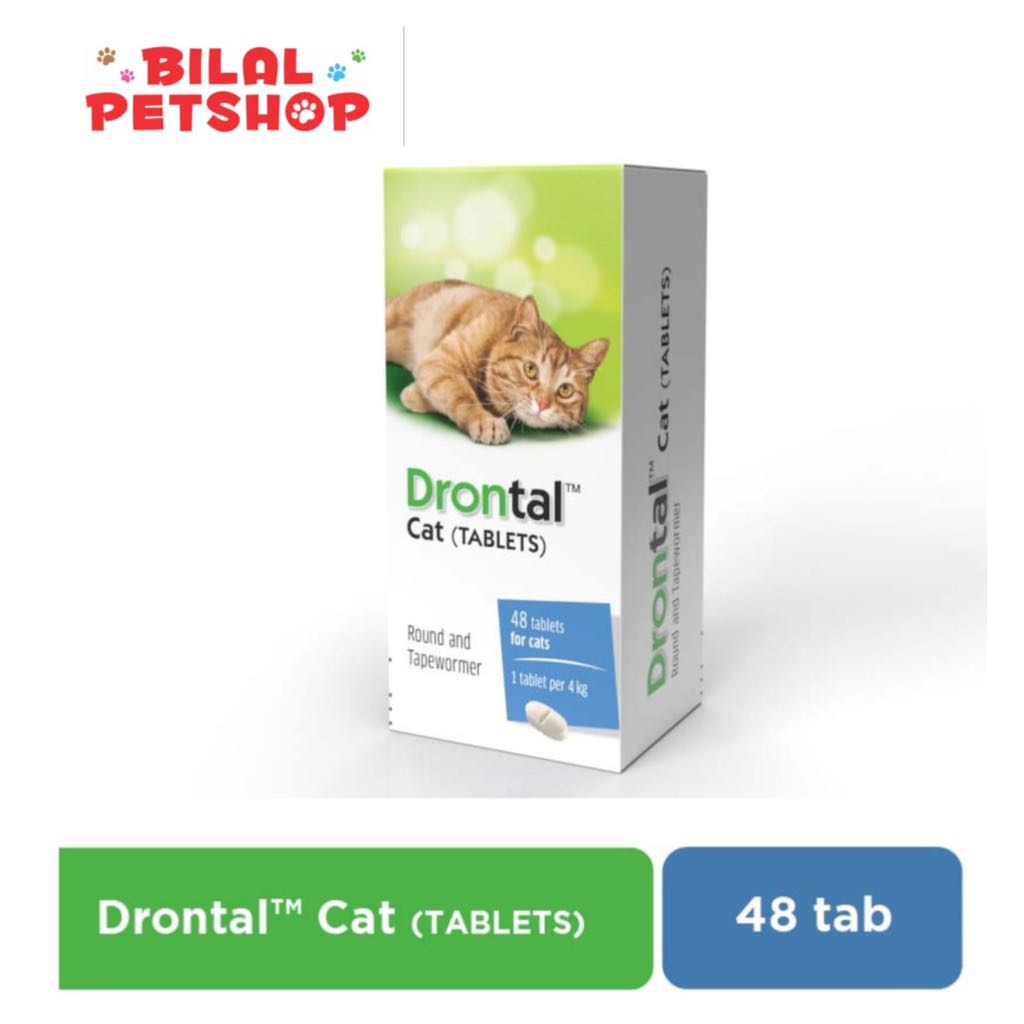 Drontal Cat Per Tablet Elanco Dewormer Cat Dewormer | Shopee Philippines