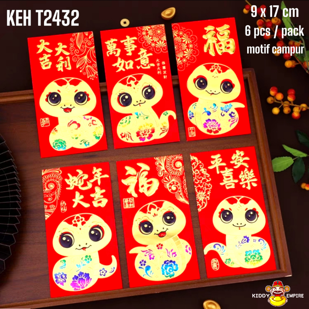 2025 SNAKE Chinese New Year ANGPAO / 2025 ANGPAO / 2025 IMLEK ANGPAO ...