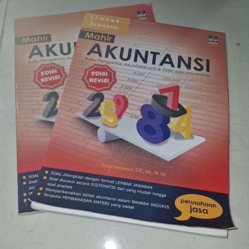 Temy setiawan's 2 accounting proficient book (printed book and ...