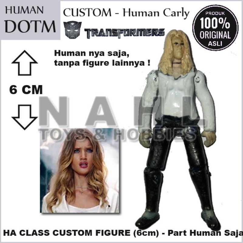 Human Carly (DOTM) - Custom from Human Mikaela Release Transformers ...