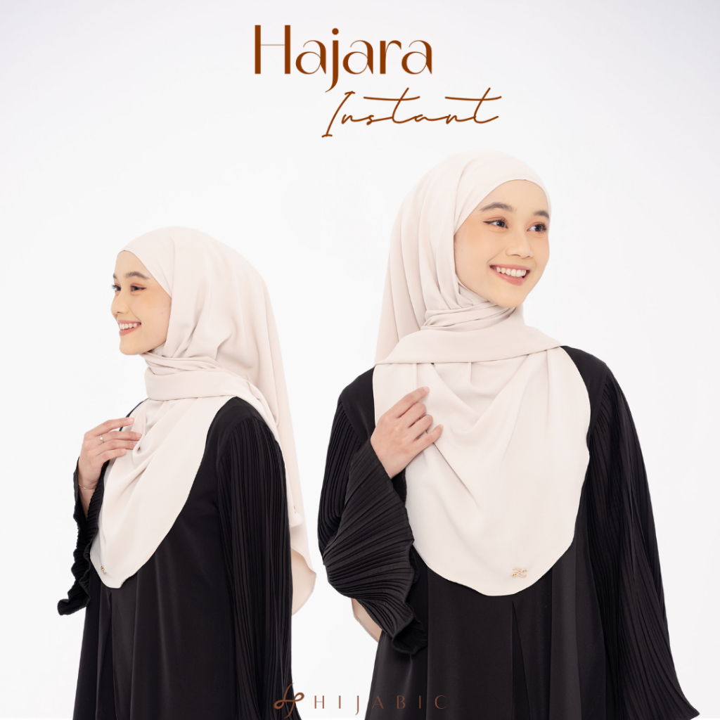 Hijabic - Hajara Instant (Hijab Instant Curve UV Protection) | Shopee ...