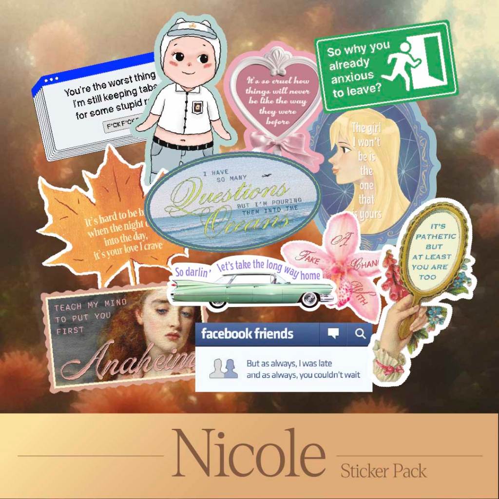 NIKI Nicole Album Sticker | Shopee Philippines