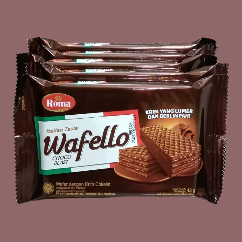 Wafello WAFER CHOCO BLAST 43G | Shopee Philippines