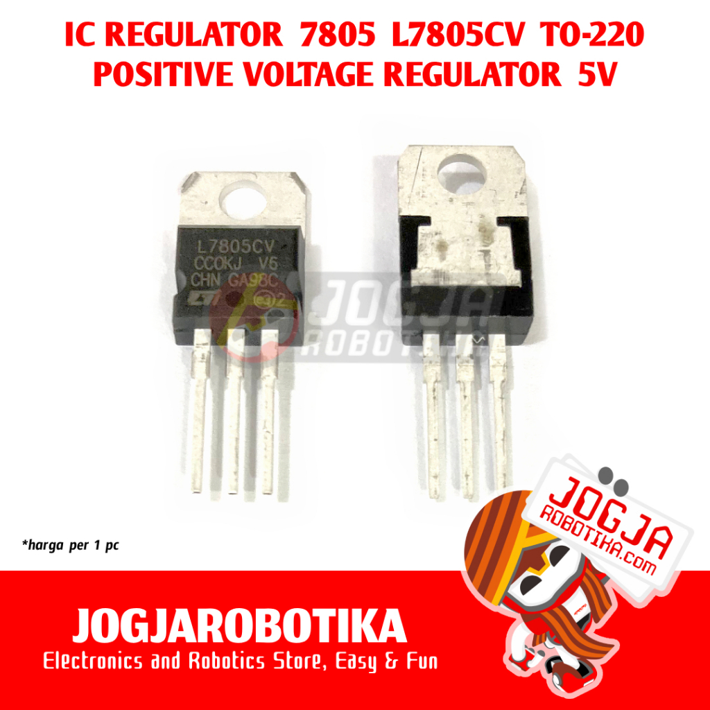 7805 L7805CV TO-220 Positive Voltage Regulator | Shopee Philippines