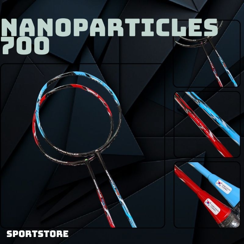 Original POWERMAX NANOPARTICLES 700 BADMINTON RACKET/QUALITY RAKET ...