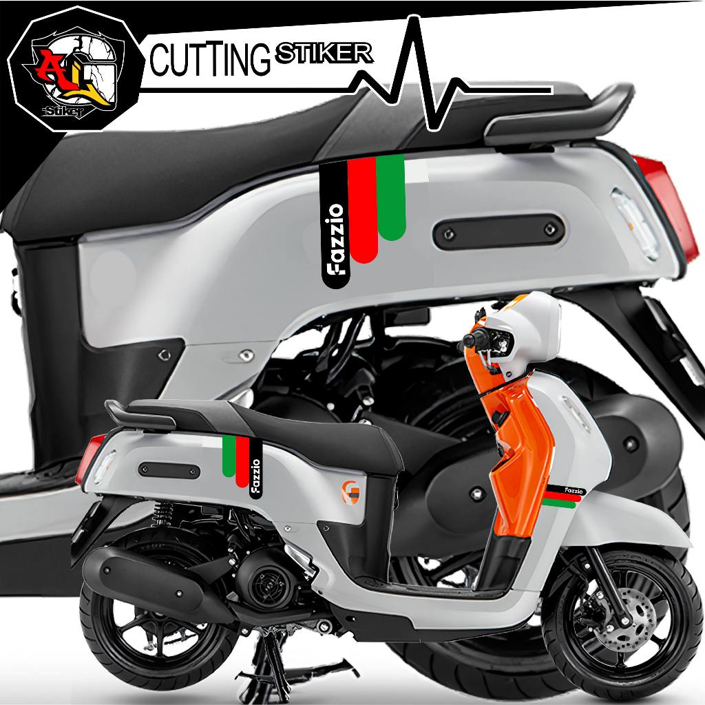 Fazzio CUTTING STRIPING/FZIO STICKER/481A/MOTORCYCLE STRIPING/BIKE ...