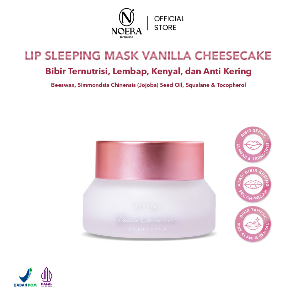 Noera Lip Sleeping Mask | Moisturizing Lip Brightening Lip Mask ...