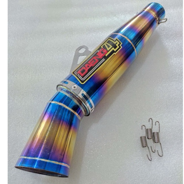 Daeng Conical open Exhaust pipe TMX 155 Bajaj CT100/125 YTX Skygo RS ...
