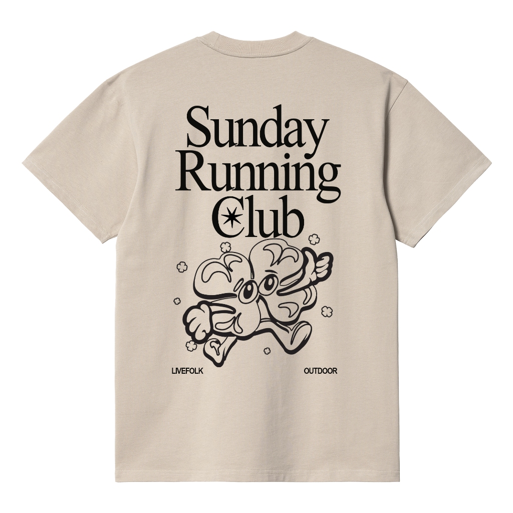 LIVEFOLK - Running Mocha T-Shirt | Shopee Philippines