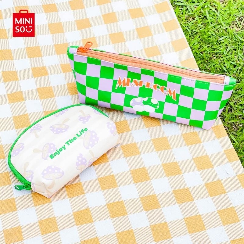 Miniso MUSHROOM PENCIL CASE (PENCIL CASE ONLY) | Shopee Philippines