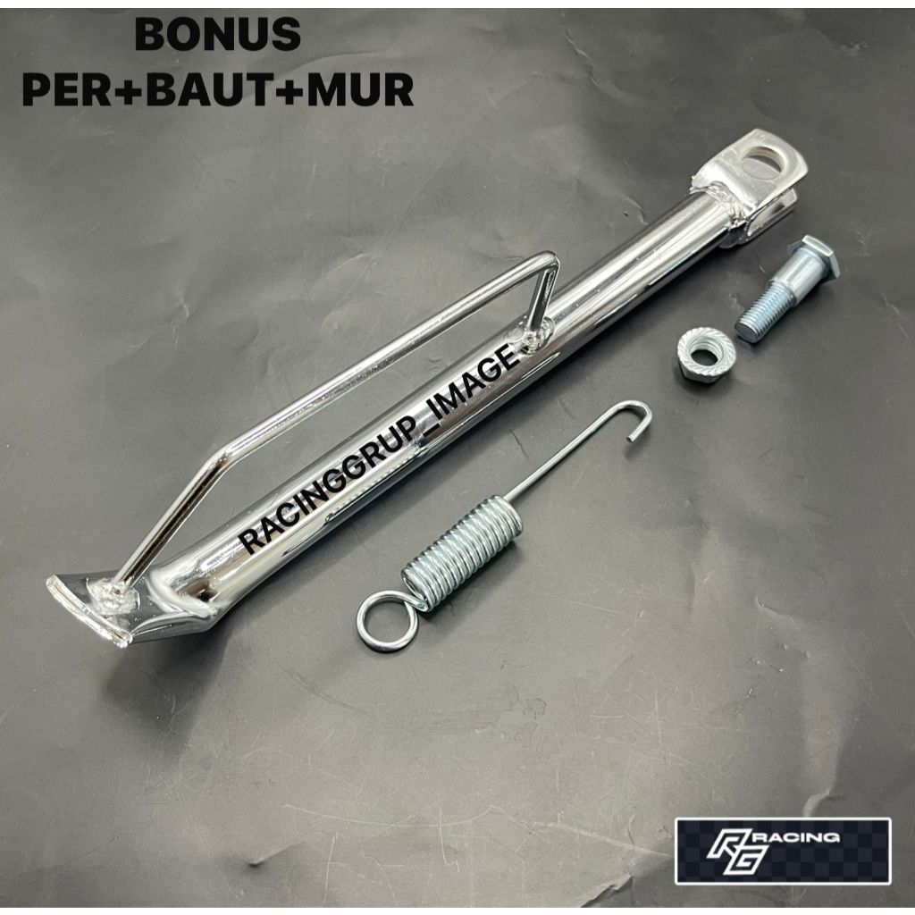 Chrome SIDE STANDARD CROME NTH RING 17 HONDA BEAT VARIO SCOOPY ICON ...