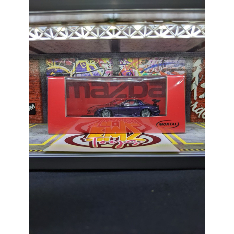 UNGU Mortal Mazda RX7 Veilside Purple RX-7 Purple Veilside | Shopee ...