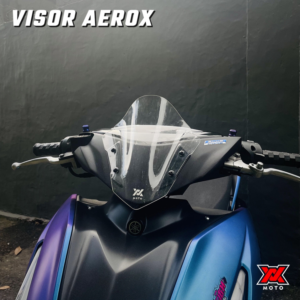 Visor Aerox 155 New Visor Aerox Old Windshield Yamaha Aerox 155 Acrylic ...