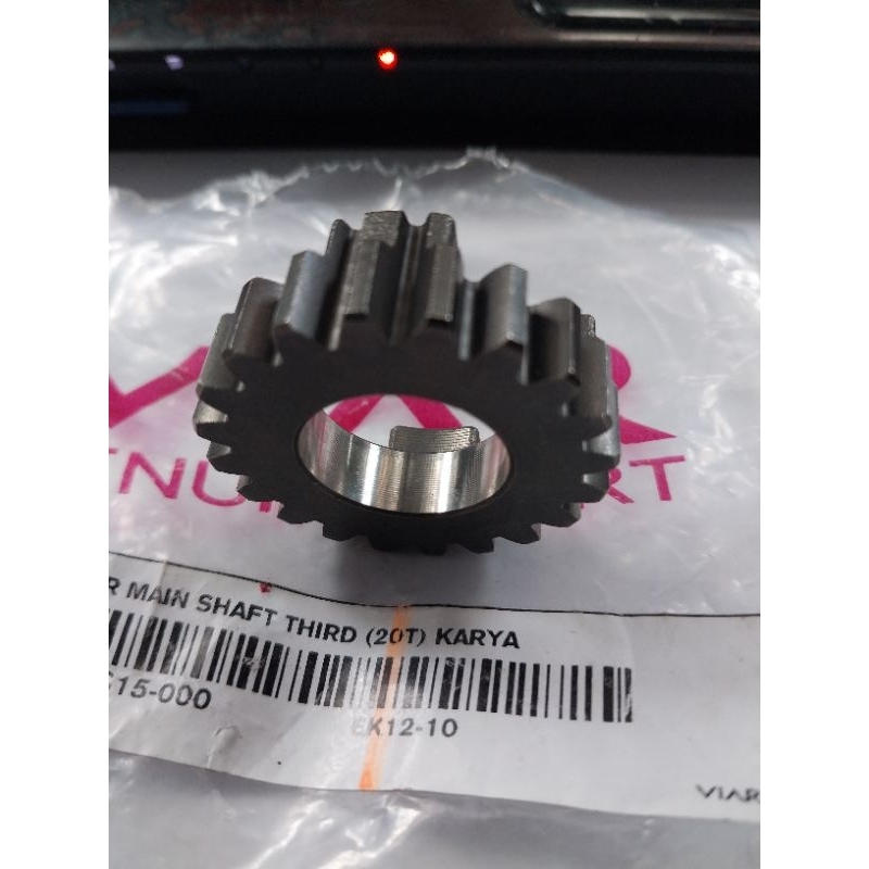 Gear main shaft third 20T works 150cc 200cc tricycle gear ratio ...