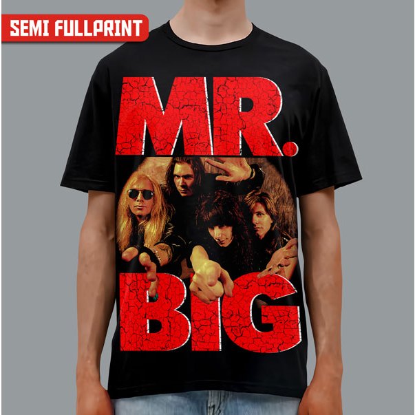 Mr. CLOTHES BIG BIG | UNISEX BOOTLEG LEGEND ROCK BAND T-SHIRT | Mr BIG ...