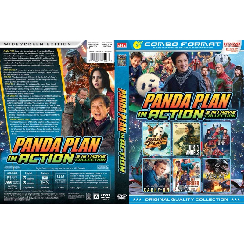 Panda Plan In Action 6in1 Movie Collection | Shopee Philippines