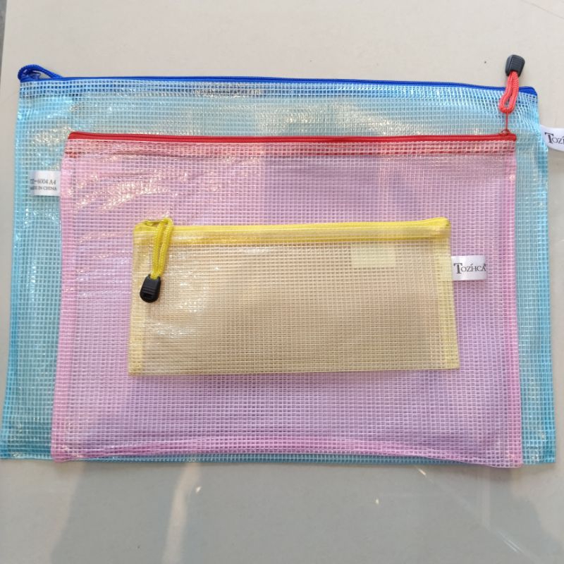 Ziper BAG/NET CLAMP/DOKUMENT MAP A4/A5 | Shopee Philippines