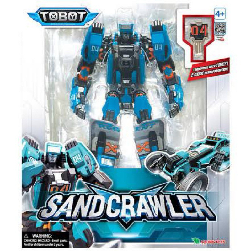 Tobot Sand Crawler Galaxy Detective transform Robot Original | Shopee ...