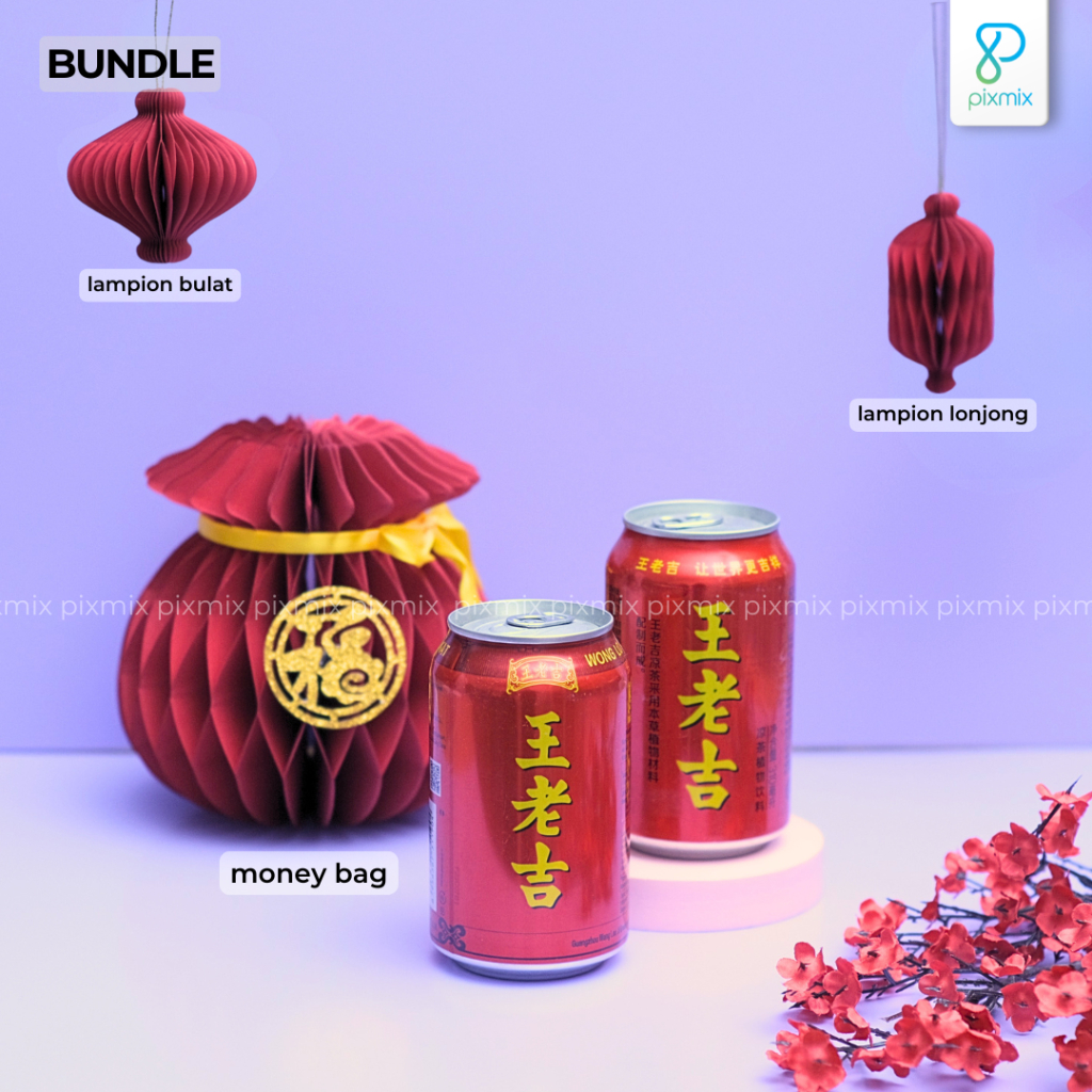 Product Photo Props Round / Oval Lanterns / Money Bags CNY / Chinese ...