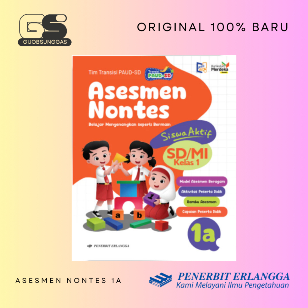 Nonntes ASSESSMENT FOR SD/MI ACTIVE STUDENTS CLASS 1A 2A - ERLANGGA ...
