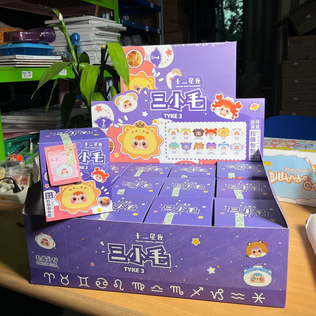 Zipper Bag Zodiac / Twelve Constellations Series TYKE 3 / 12 ...