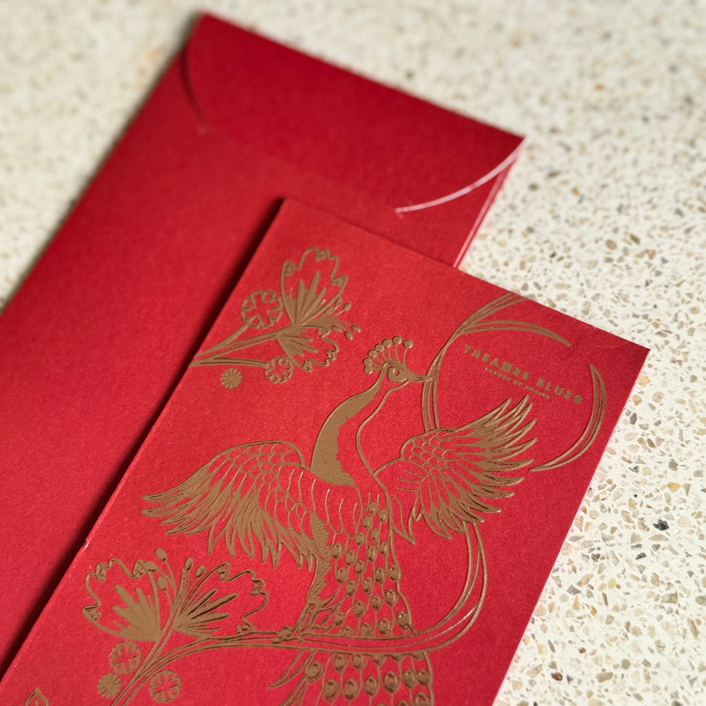 Money Envelope Theatre Blues - Chinese New Year Angpao Wedding Marriage ...
