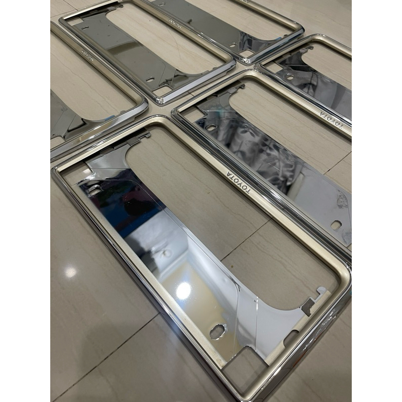 Original Japanese toyota jdm plate frame | Shopee Philippines