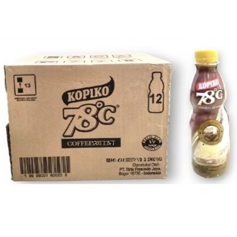 Kopiko 78 c Coffee Latte 1 carton contains 12 bottles @ 240ml | Shopee ...