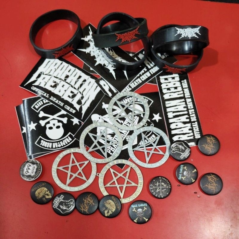 GANTUNGAN Heavenhell t-shirt hanger sticker | Shopee Philippines