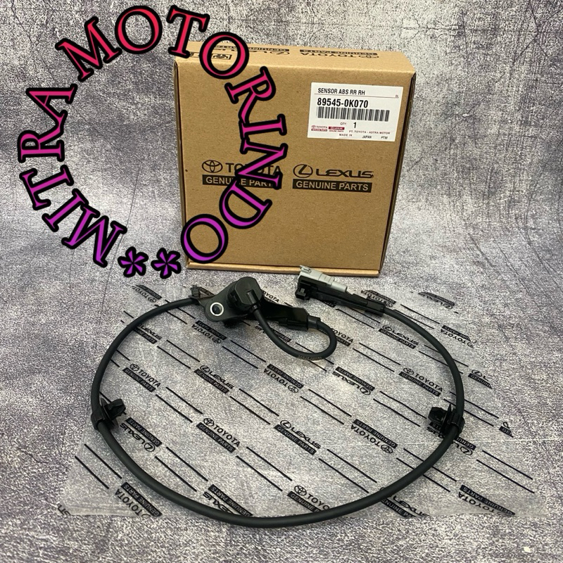 Toyota Hilux Fortuner Right Rear ABS Sensor 1KD/2KD 89945-0K070 ...