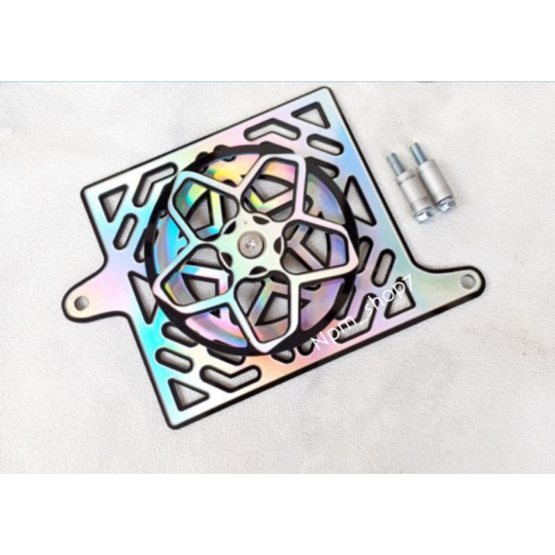 Pcx 160 vario 160 stylo 160 radiator Fan Cover Acrylic Star Spinner set ...