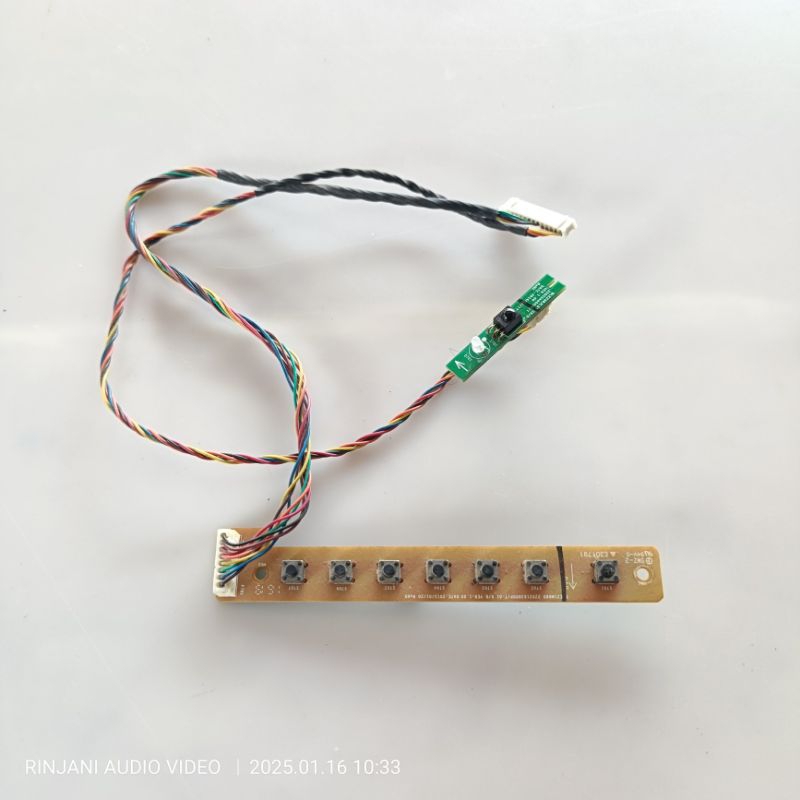TOMBOL Sanken LED TV IR SENSOR BUTTON 24 INCH 32 INCH | Shopee Philippines