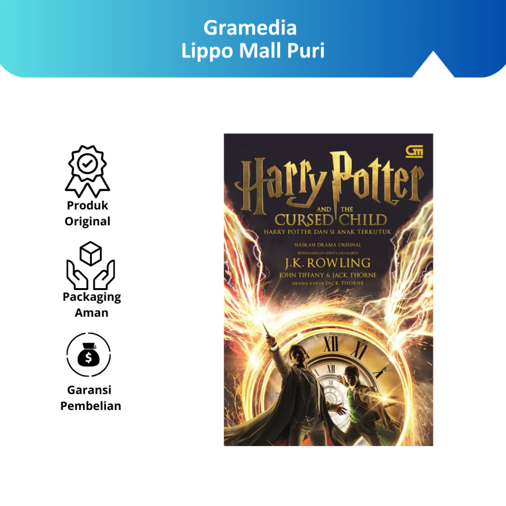 Gramedia Lippo Mall Puri - Harry Potter and the Cursed Child (Harry ...